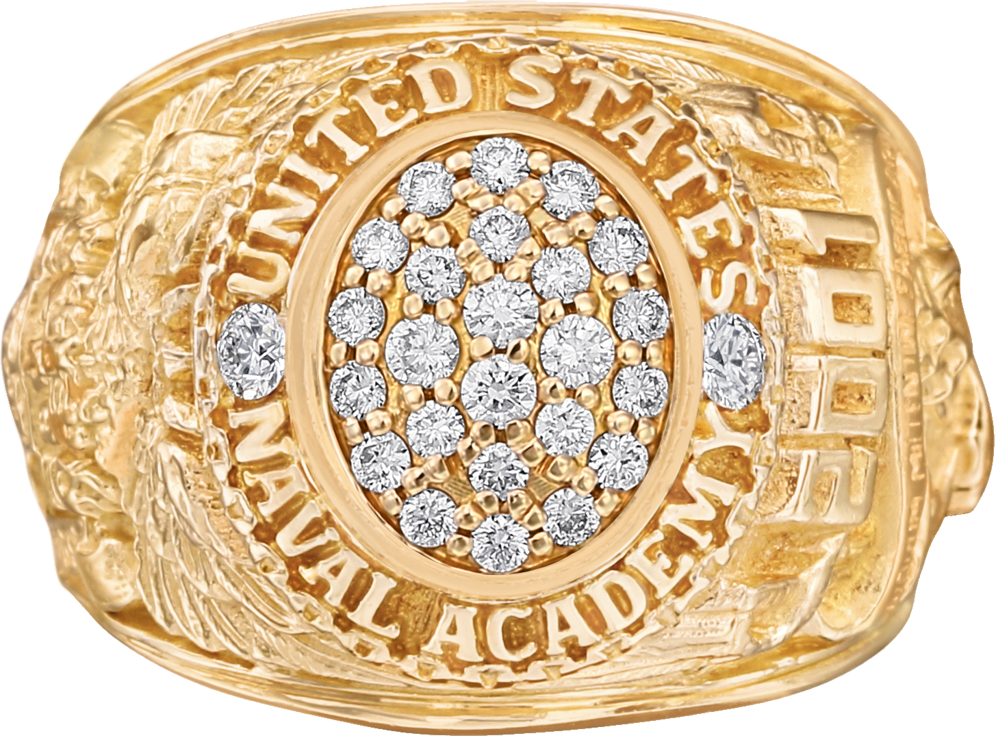USNA Class Rings - Gemstones - Diamond Clusters - Plugs - Annapolis MD