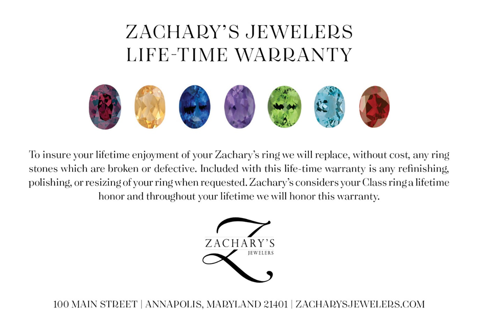 USNA Class Rings - Gemstone Upgrades in Annapolis MD