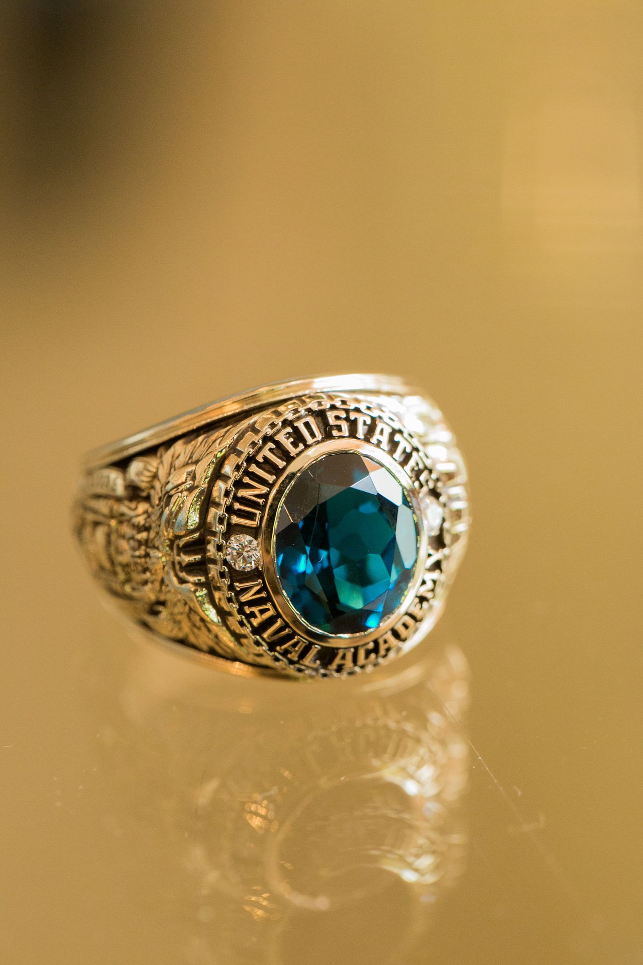 USNA Class Rings - Gemstone Upgrades in Annapolis MD